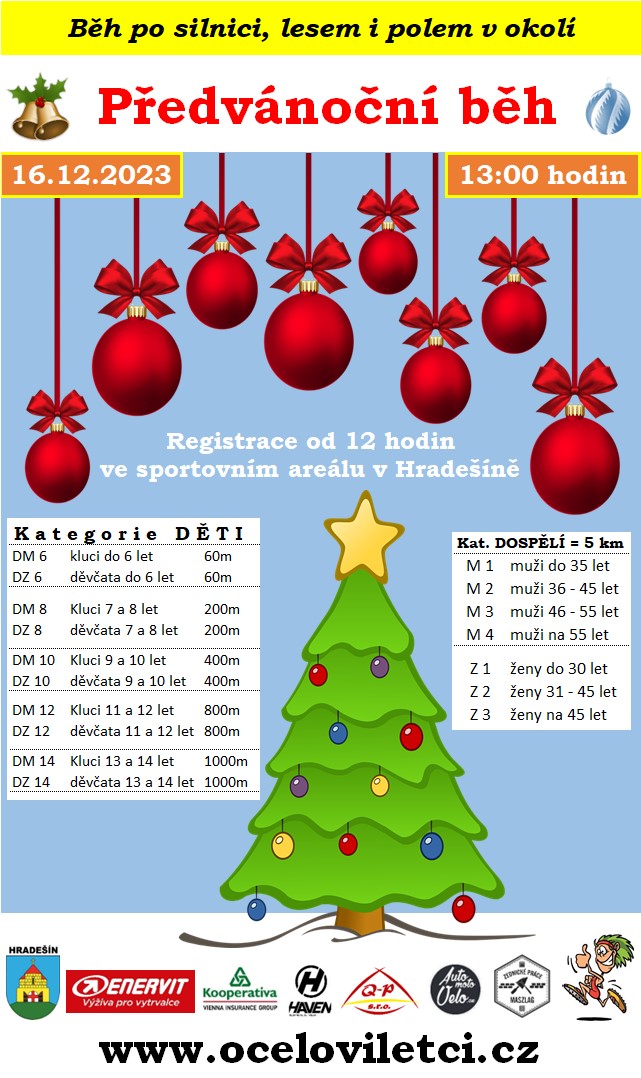 Předvánoční běh :: oceloviletci